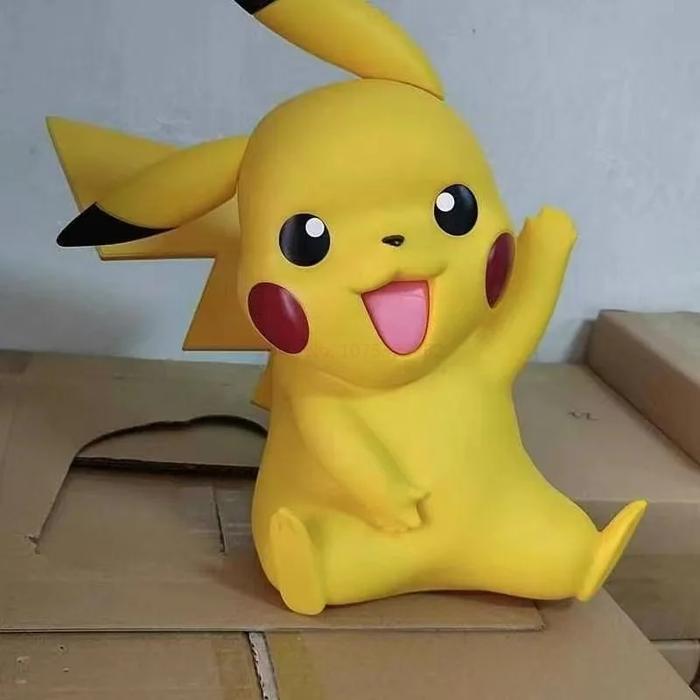 Jual Pokemon Pikachu figur aksi 1:1, patung mainan Model kartun Monster ...
