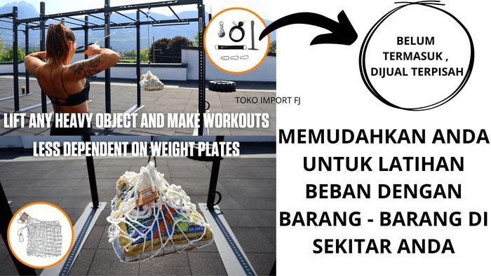 Jual A90 HOMEMADE WEIGHT ALAT FITNES JARING-JARING ANGKAT BEBAN ...