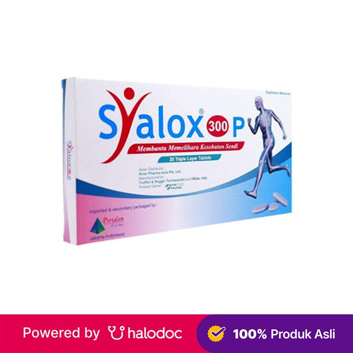 Promo Syalox 300 P 20 Tablet - Vitamin Tulang & Sendi - Halodoc Cicil 0 ...