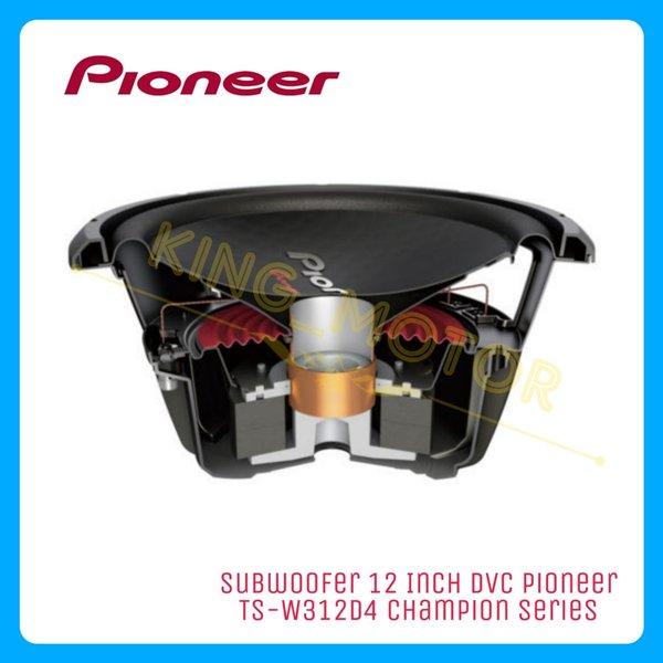 Jual yuk co ~ Subwoofer 12 Inch DVC Pioneer TS-W312D4 Champion Series ...
