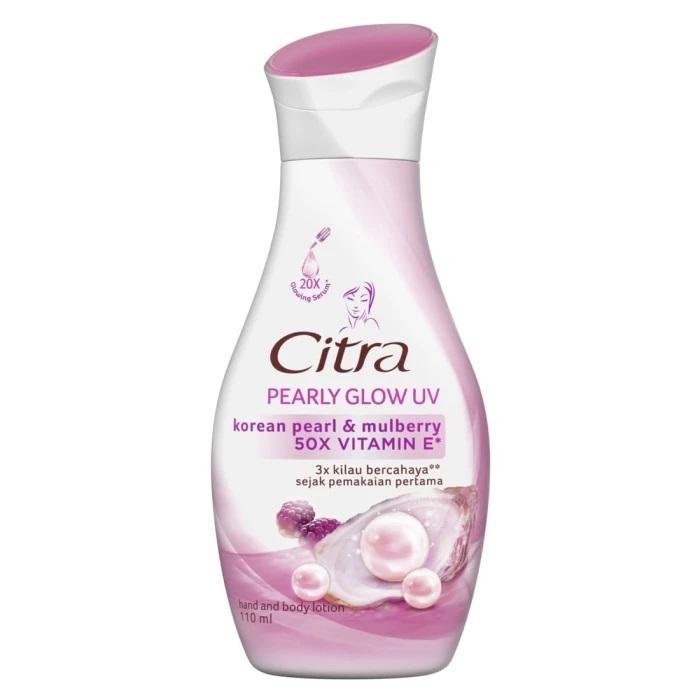 Promo CITRA BOTOL HAND AND BODY LOTION 110ml BENGKOANG KOREAN PEARLY ...