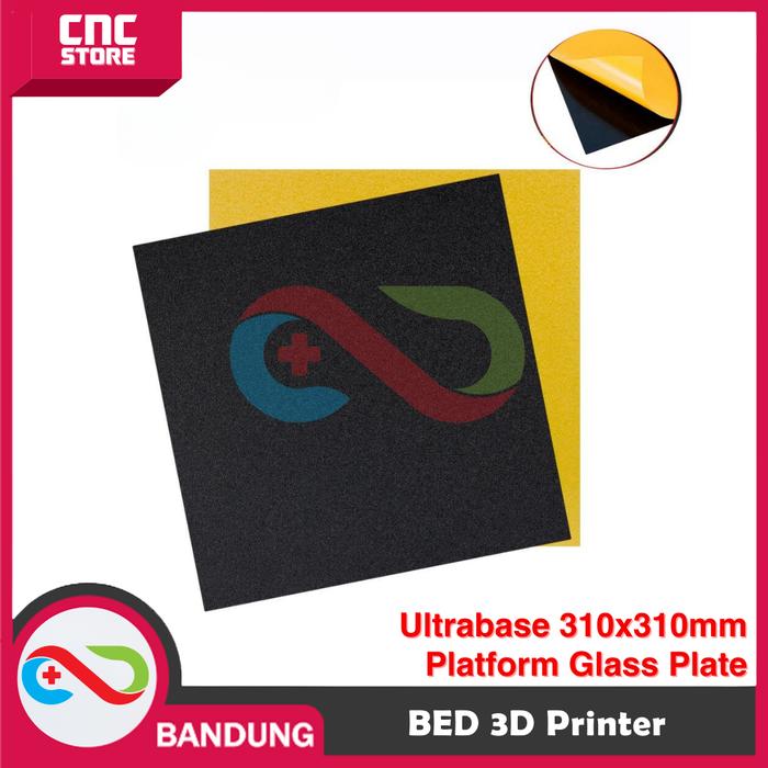 Promo ULTRABASE 310X310MM KACA HOT BED 3D PRINTER PLATFORM GLASS PLATE ...
