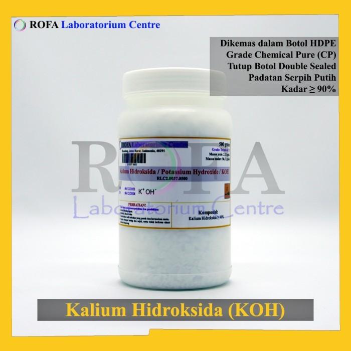 Jual Kalium Hidroksida / Potassium Hydroxide / KOH 500 Gram - Kota ...