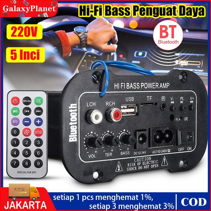 Jual New (dalam Stok, Dikirim Dari Jakarta) 5 Inci Mobil HIFI Bluetooth ...