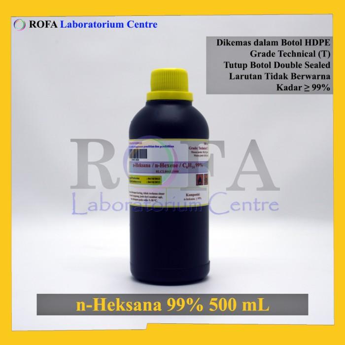 Jual N-Hexane / N-Heksana / Normal Heksana / C6H14 Teknis 500 mL - Kota Bandung - ROFA ...