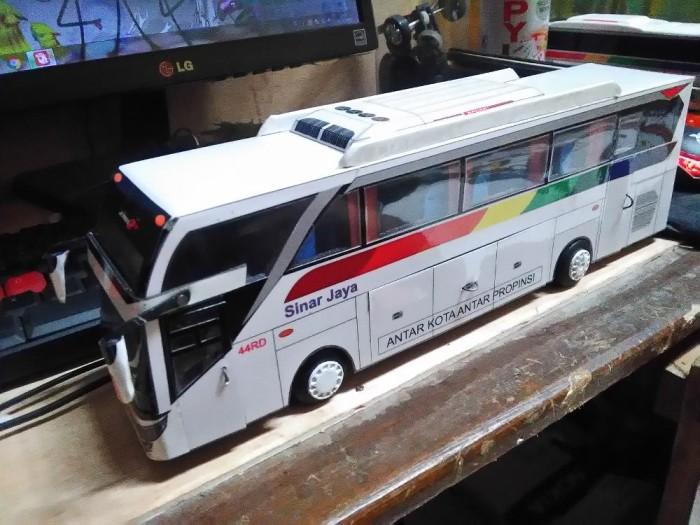 Jual Miniatur Bus Banjarnegara Bus Sinar Jaya Shd Spek Bus Lengkap ...
