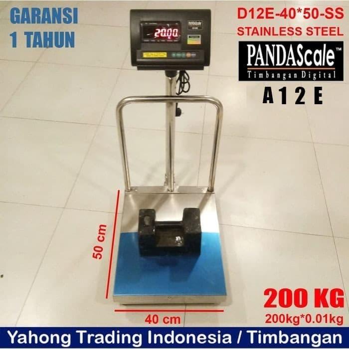 Jual Timbangan Barang Digital Ekspedisi Stainless Steel 200kg 0.01kg - Jakarta Barat - Yahong ...