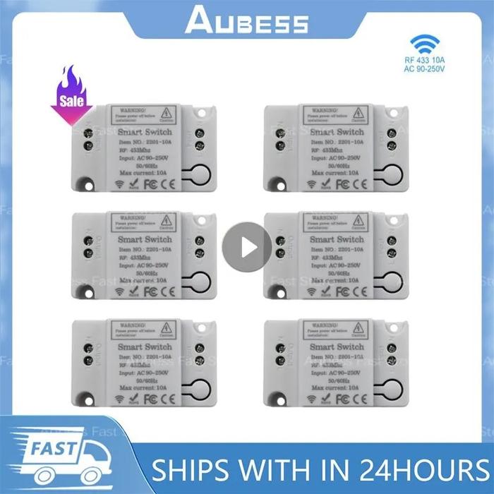 Jual Breaker Switch Wireless Smart Switch Rf 433Mhz Wall Panel - Kota ...