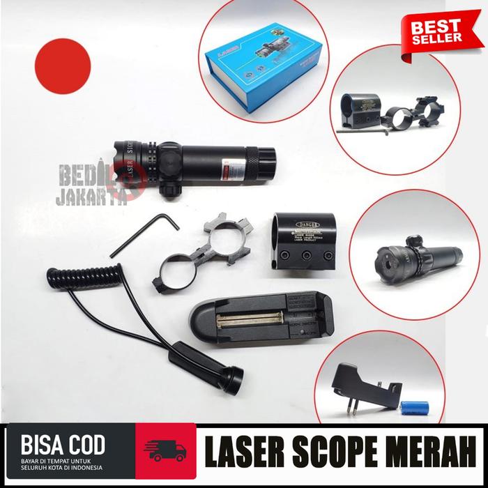 Jual Laser Scope Merah Laser Berburu Laser Senapa N Angin Merah Laser ...