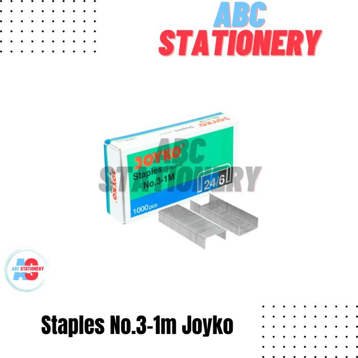 Jual Isi Staples besar No.3 Joyko (1 pack isi 20 dus kecil) - Pack ...