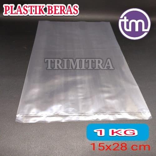 Jual ( ) KARUNG PLASTIK BERAS 1 KG KEMASAN 1KG BERAS GULA ES BATU SNACK ...