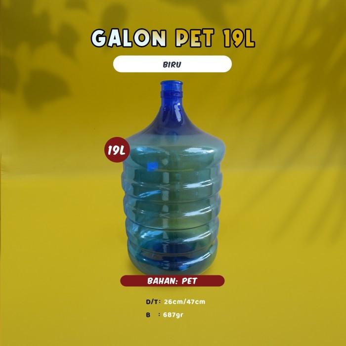 Jual GALON 19 LITER BAHAN PET - GALON AIR MINERAL - BIRU - Kota Malang ...