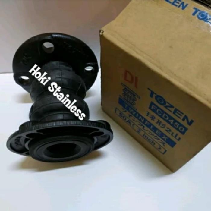 Jual Flexible Tozen 3"inch / Flexibel Rubber Joint JIS 10K (Twin flex ...
