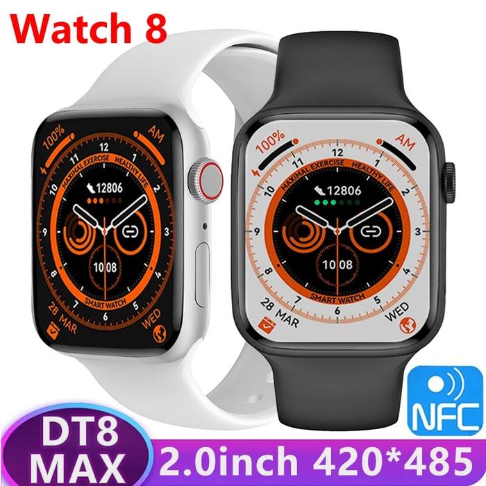 Jual Dt8 Max Smart Watch Series 8 45Mm 2Inch Infinity Screen - Kota ...
