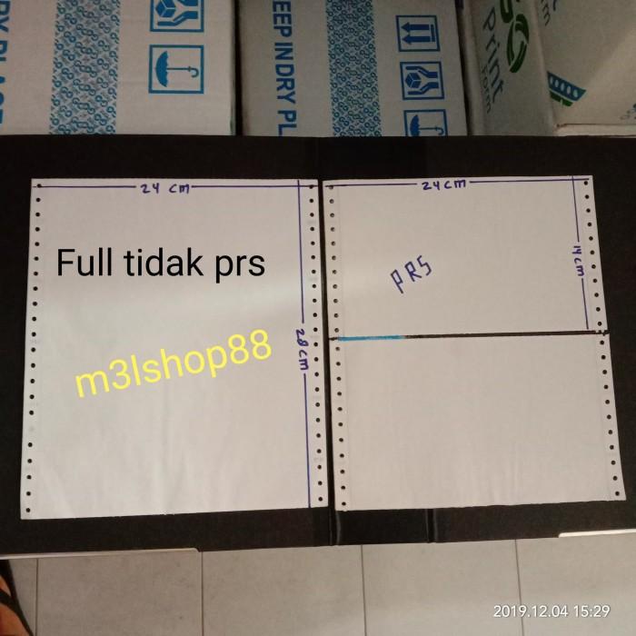 Jual KERTAS KOMPUTER/KERTAS PRINT/CONTINUOUS FORM 3 PLY MERK GO PRINT ...
