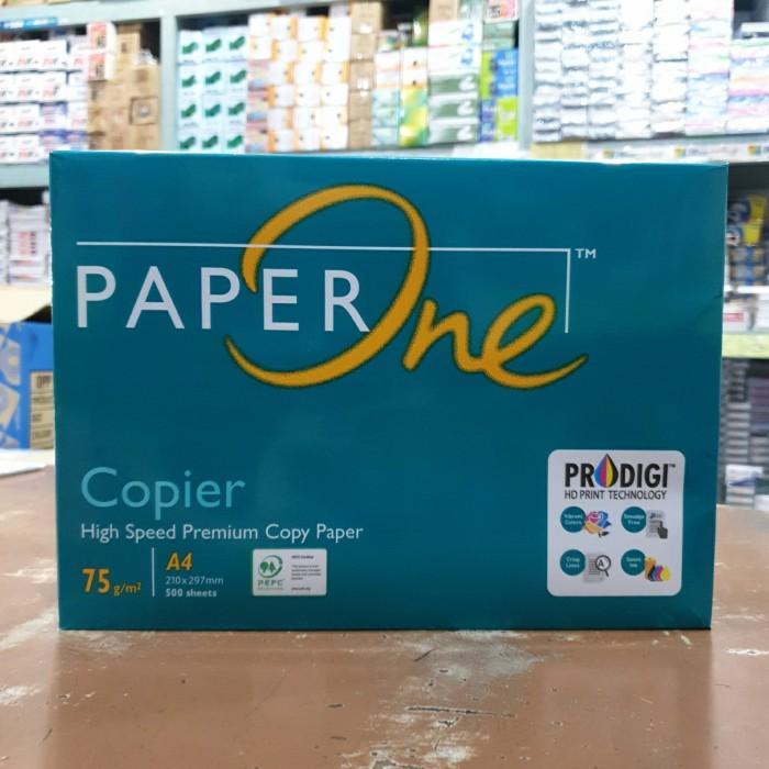 Jual KERTAS HVS PAPERONE A4 75 GSM FOTOCOPY PAPER ONE PPO PROMO - Kota ...