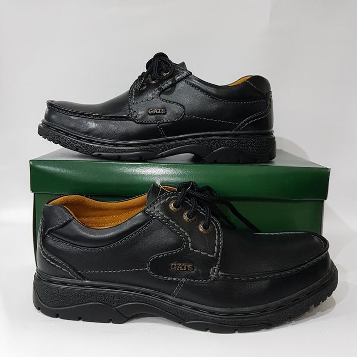 Jual sepatu kulit gats le 0605 black.original sepatu pria formal ...