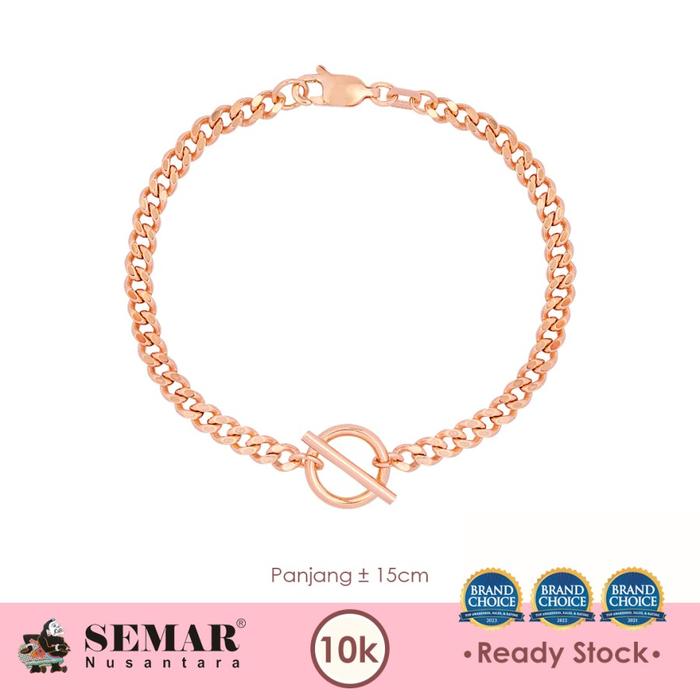 Promo Gelang Emas Selena Minimalist Bracelet Gold 10K Semar Nusantara ...