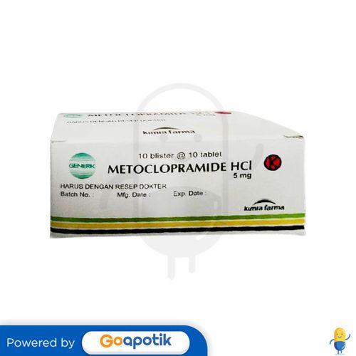 Jual METOCLOPRAMIDE KIMIA FARMA 5 MG BOX 100 TABLET - Kab. Bandung ...