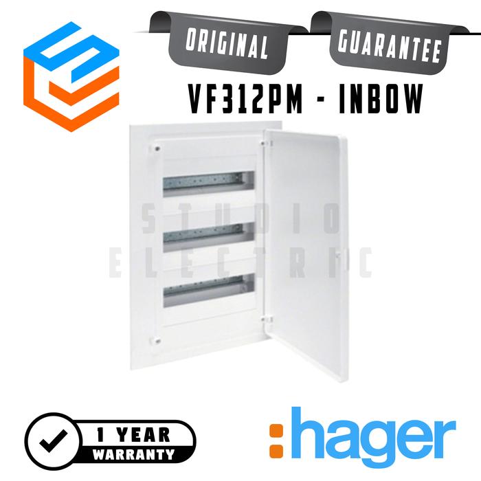 Jual Hager Kotak Box MCB Inbow Tanam VF312PM Plain 36 Modul / Group - Jakarta Barat - Studio ...