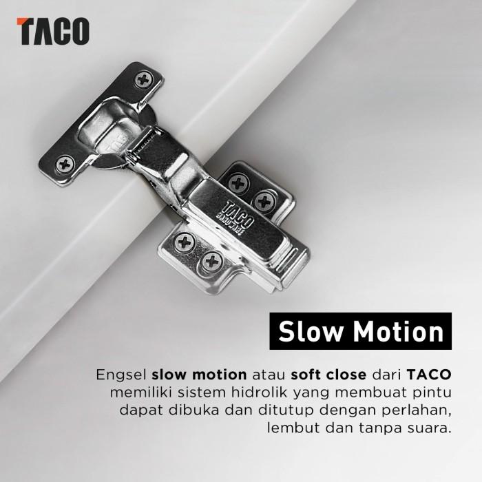 Jual engsel sendok (Stenlis 304) engsel taco Slowmotion - Jakarta Pusat ...
