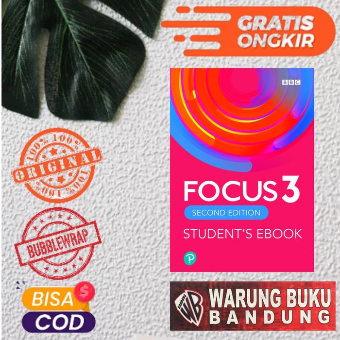 Jual BUKU FOCUS 3 SECOND EDITION STUDENT BOOK'S BY PEARSON ORIGINAL ...