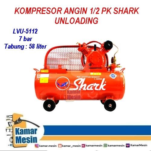 Jual Kompresor Shark 1/2 Pk Kompresor Angin 1/2 PK Shark Kompresor 1/2 ...