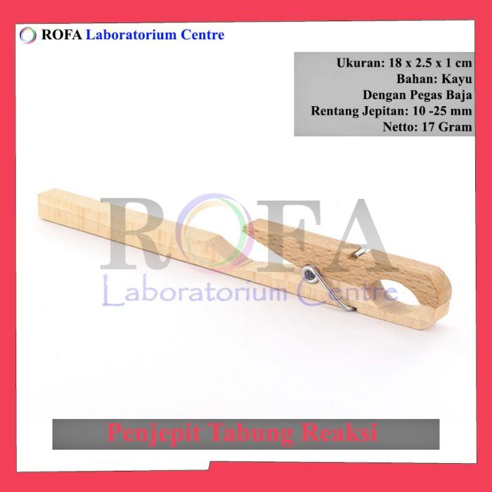 Jual Penjepit Tabung Reaksi / Test Tube Clamp / Penjepit Kayu Test Tube ...