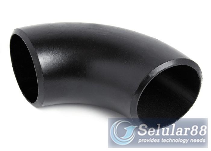 Promo Elbow 4 inch SCH 80 Carbon Steel 90 A234 WPB Welded Knee Las Besi ...
