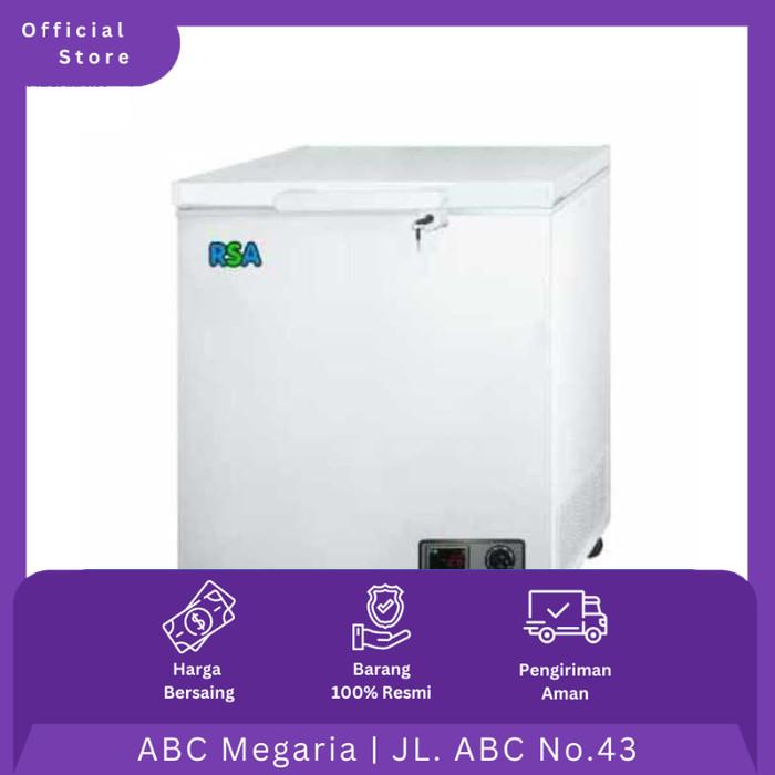 Jual RSA Chest Freezer / Peti Pembeku CF160 / CF 160 Kapasitas 144L ...