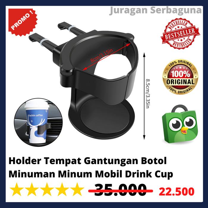 Jual Holder Tempat Gantungan Botol Minuman Minum Mobil Drink Cup Holder ...