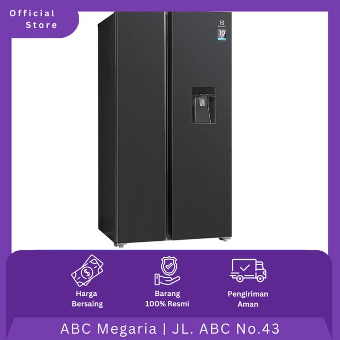 Jual Electrolux Kulkas 2 Pintu Side by Side ESE6141A-B / ESE-6141-A-B 606L - Kota Bandung - ABC ...