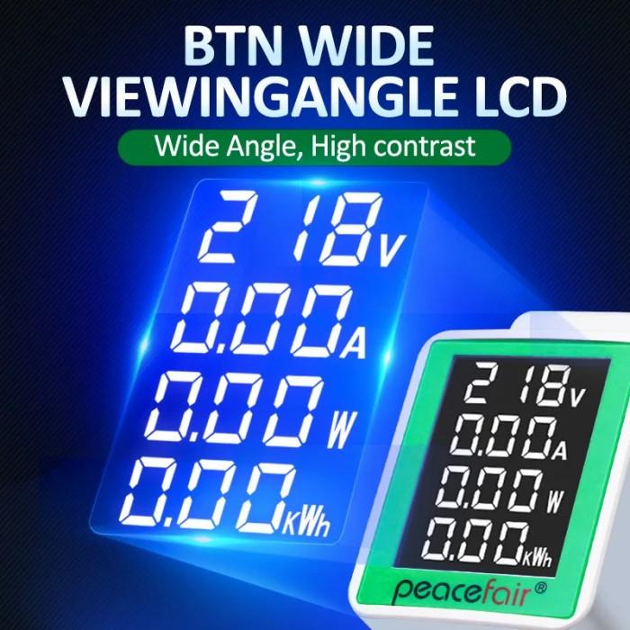 Jual WATT METER AC DIGITAL KWH TOMZN 220V 100A ALAT UKUR VOLT AMPERE ...