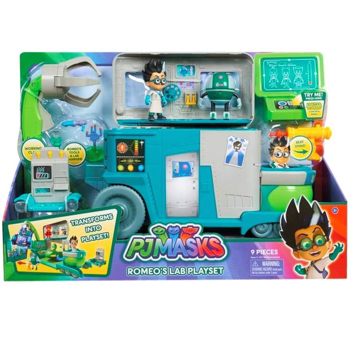 Jual PJ Masks Romeo's Lab Playset Original Just Play - Kota Surabaya ...