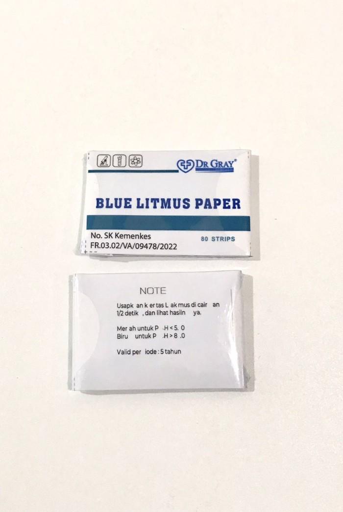 Jual Kertas lakmus 80pcs ph paper 80 strip blue / red litmus paper DR ...