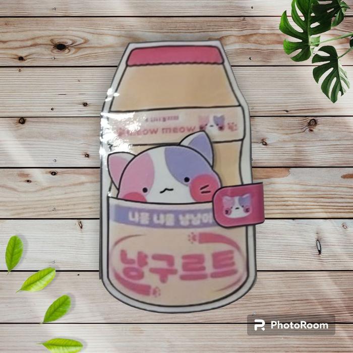 Jual squishy book rumah kucing yakult/ paper doll book rumah kucing ...