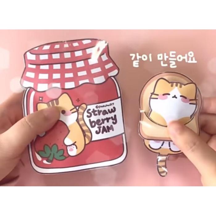 Jual Squishy book Strawberry jam paper doll house - Kota Surabaya ...
