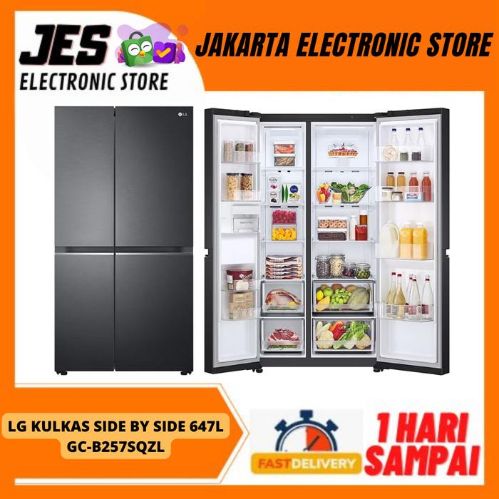 Jual LG GC-B257SQZL KULKAS SIDE BY SIDE 647L SMART INVERTER DOOR - Jakarta Timur - vinaSttore ...