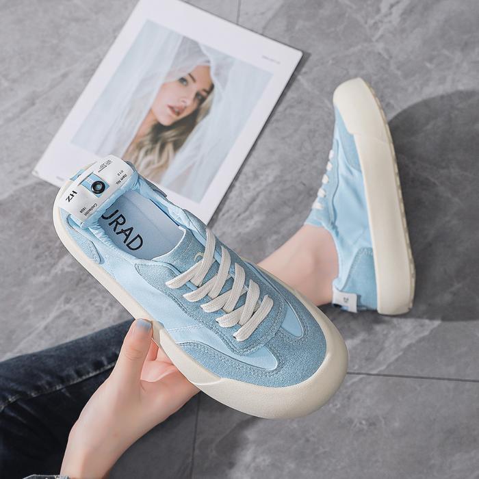 Jual LURAD Sepatu Biru Sepatu Wanita Model Baru Banyak Warna Sneakers ...