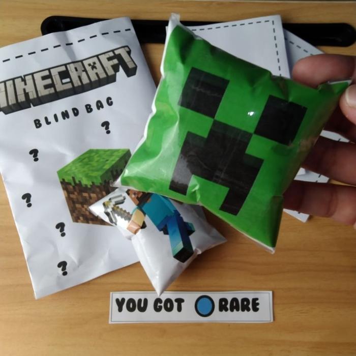 Jual Blind Bag Minecraft Paper Squishy Di Seller Velvet Store ...