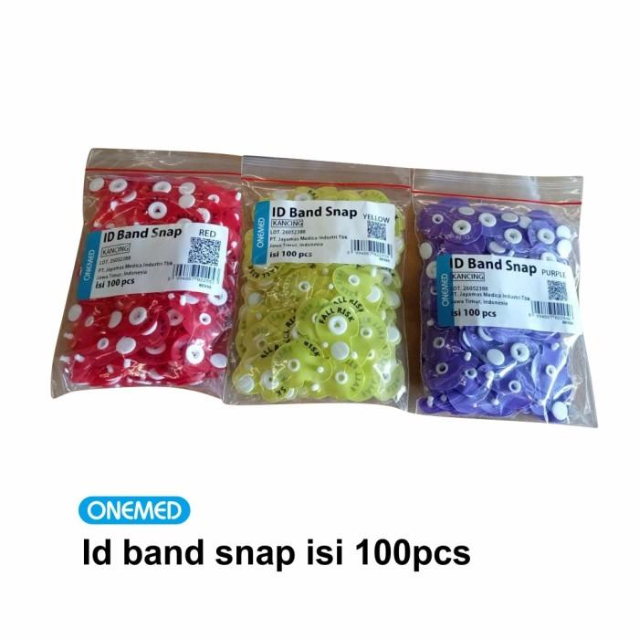 Jual ID Band Snap Kancing Bag Isi 100 Pcs - Merah - Jakarta Pusat ...