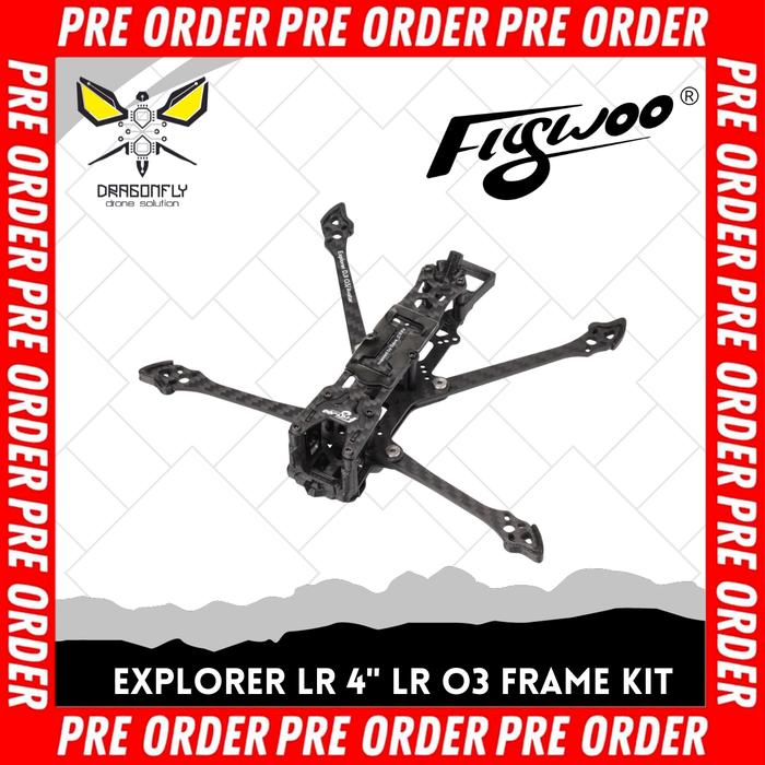 Jual PRE ORDER Flywoo Explorer LR 4'' LR O3 Frame Kit - Kota Denpasar ...