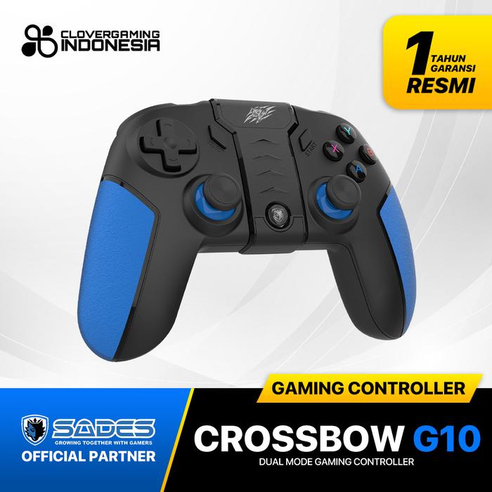 Jual Sades Crossbow G10 G-10 Bluetooth Gamepad Joystick with Phone ...
