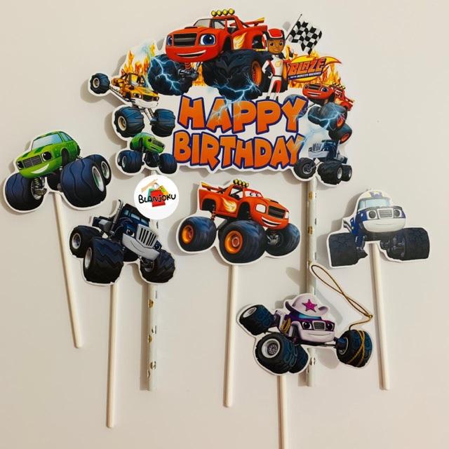 Jual Blaze Topper Cake Birthday / Hiasan Kue Ulang Tahun - Jakarta ...