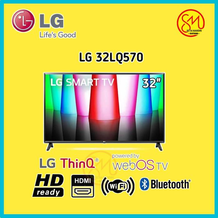 Jual LG 32LQ570 Smart TV LED 32 Inch HD HDR 10 Digital WiFi 32LQ570BPSA - Kota Surabaya ...