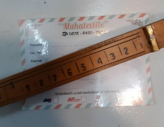 Jual Alat Ukur Kain - Meteran Bahan / Kain - Meteran Kayu Textile ...