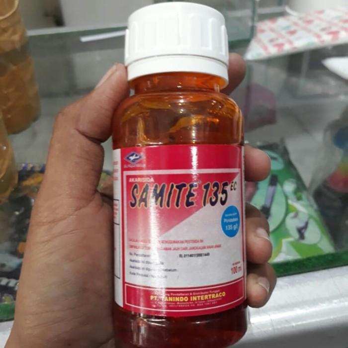 Jual akarisida samite 135 EC, anti tungau, obat daun cabe cengek ...