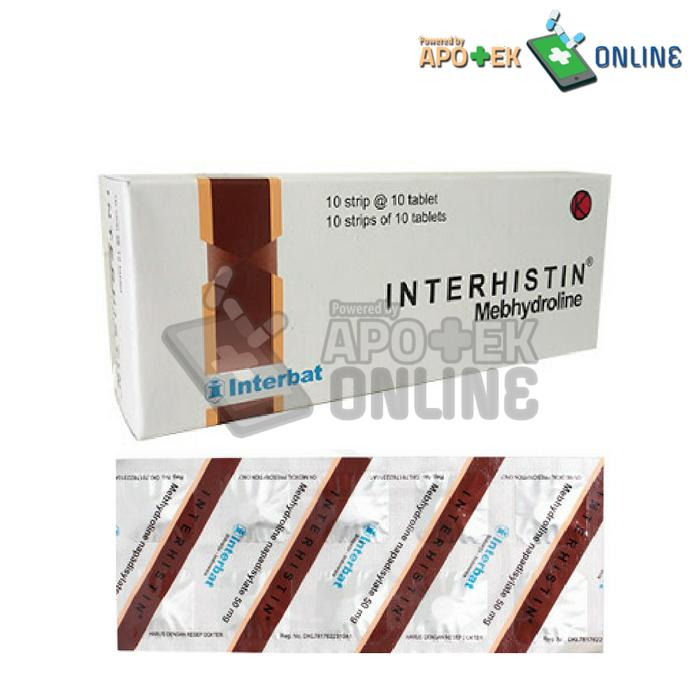 Jual INTERHISTIN 50MG 1 STRIP ISI 10 TABLET - Kab. Klaten - Apotek ...