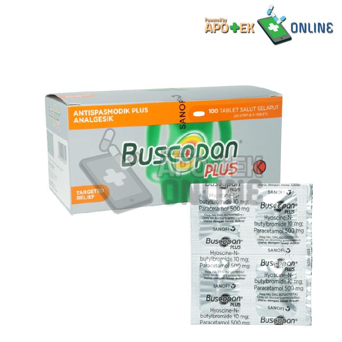 Jual BUSCOPAN PLUS STRIP @ 4 TABLET - Kab. Bogor - Apotek Bunda Berkah ...