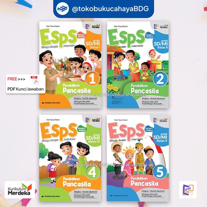 Jual ESPS PENDIDIKAN PANCASILA PPKN Kelas 1 2 3 4 5 6 K MERDEKA SD ERLANGGA - Jakarta Timur ...